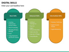 Digital Skills PowerPoint Template | SketchBubble