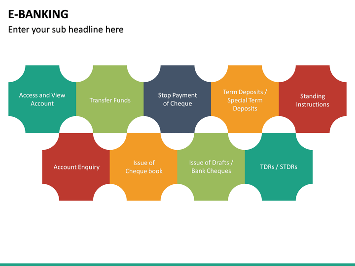 E-Banking PowerPoint Template | SketchBubble