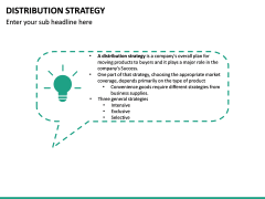 Distribution Strategy PowerPoint Template | SketchBubble