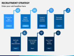 Recruitment Strategy PowerPoint Template | SketchBubble
