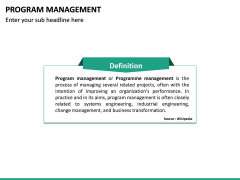 Program Management PowerPoint Template | SketchBubble