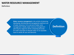 Water Resource Management PowerPoint Template | SketchBubble