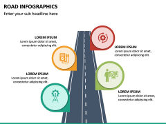 Road Infographics PowerPoint Template | SketchBubble