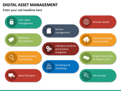 Digital Asset Management PowerPoint Template | SketchBubble