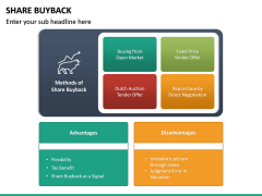 Share Buyback PowerPoint Template | SketchBubble