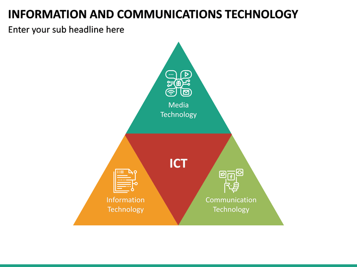 Information and Communications Technology (ICT) PowerPoint Template ...