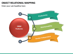 Object Relational Mapping PowerPoint Template | SketchBubble