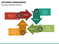 Document Management PowerPoint Template | SketchBubble