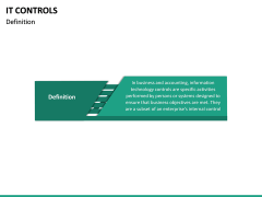 IT Controls PowerPoint Template | SketchBubble