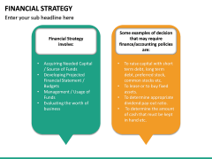 Financial Strategy PowerPoint Template | SketchBubble