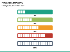 Progress Loading/Progress Meter PowerPoint Template | SketchBubble