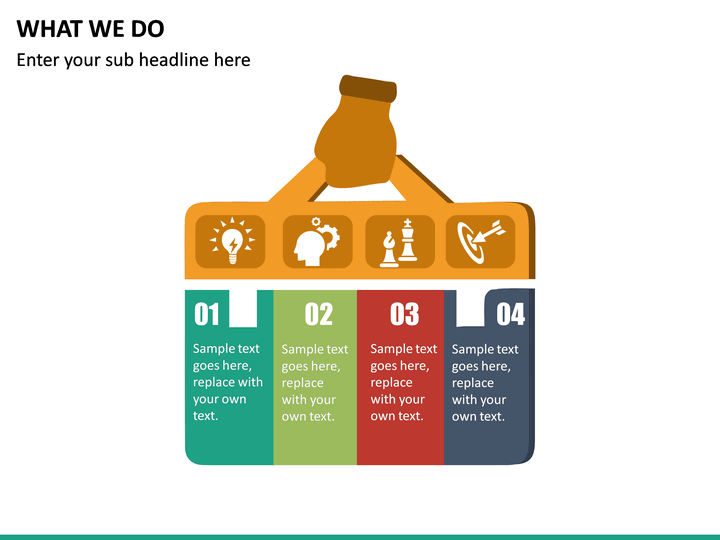 What We Do PowerPoint Template | SketchBubble