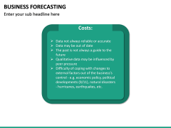 Business Forecasting PowerPoint Template | SketchBubble