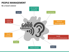 People Management PowerPoint Template | SketchBubble