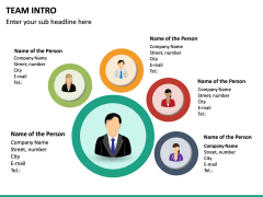 Team Introduction PowerPoint Template | SketchBubble