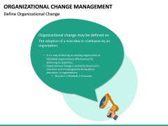 Organizational Change Management PowerPoint Template | SketchBubble