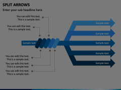 Split Arrows for PowerPoint and Google Slides - PPT Slides