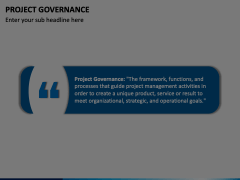 Project Governance PowerPoint and Google Slides Template - PPT Slides