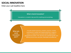 Social Innovation PowerPoint Template | SketchBubble
