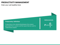 Productivity Management PowerPoint Template | SketchBubble