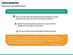 Open Banking PowerPoint Template | SketchBubble
