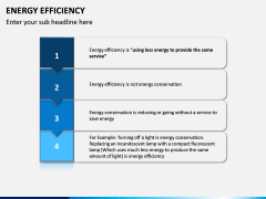Energy Efficiency PowerPoint Template | SketchBubble