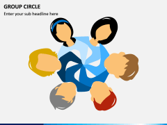 Group Circle PowerPoint Template | SketchBubble