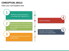 Conceptual Skills PowerPoint Template | SketchBubble