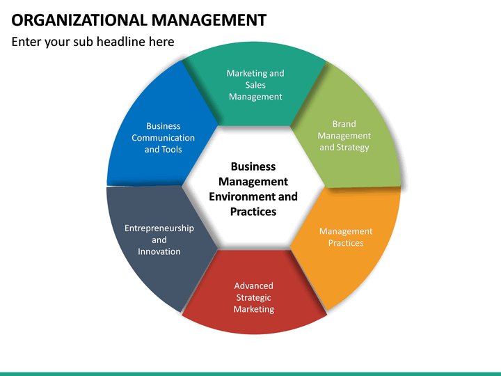 Organizational Management PowerPoint Template | SketchBubble
