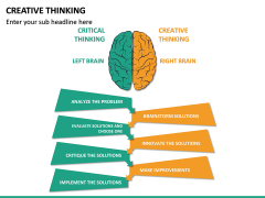 Creative Thinking PowerPoint Template | SketchBubble