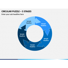 Circle Puzzle PowerPoint Templates - PPT Slides | SketchBubble