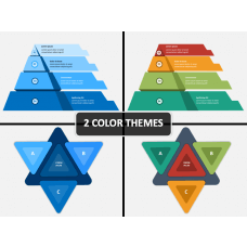 Free Download - Triangle Infographics (3 Parts) PPT Slide