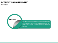 Distribution Management PowerPoint Template | SketchBubble