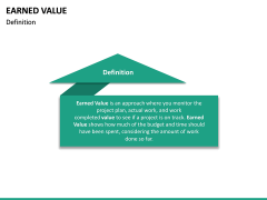 Earned Value PowerPoint Template | SketchBubble