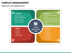 Conflict Management PowerPoint Template | SketchBubble