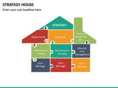 Strategy House PowerPoint Template | SketchBubble