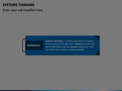 Systems Thinking PowerPoint and Google Slides Template - PPT Slides