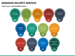 Managed Security Services PowerPoint Template | SketchBubble