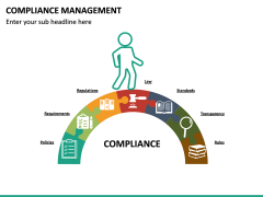 Compliance Management PowerPoint Template | SketchBubble