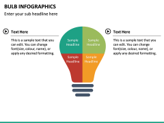 Bulb Infographics PowerPoint Template | SketchBubble