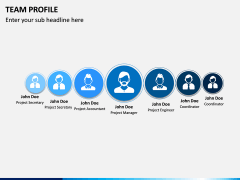 Team Profile PowerPoint Template | SketchBubble