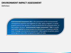 Environmental Impact Assessment (EIA) PowerPoint Template | SketchBubble