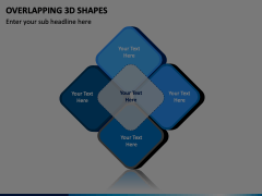 Overlapping 3D Shapes for PowerPoint and Google Slides - PPT Slides