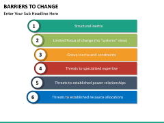 Barriers to Change PowerPoint Template | SketchBubble