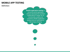 Mobile App Testing PowerPoint Template | SketchBubble
