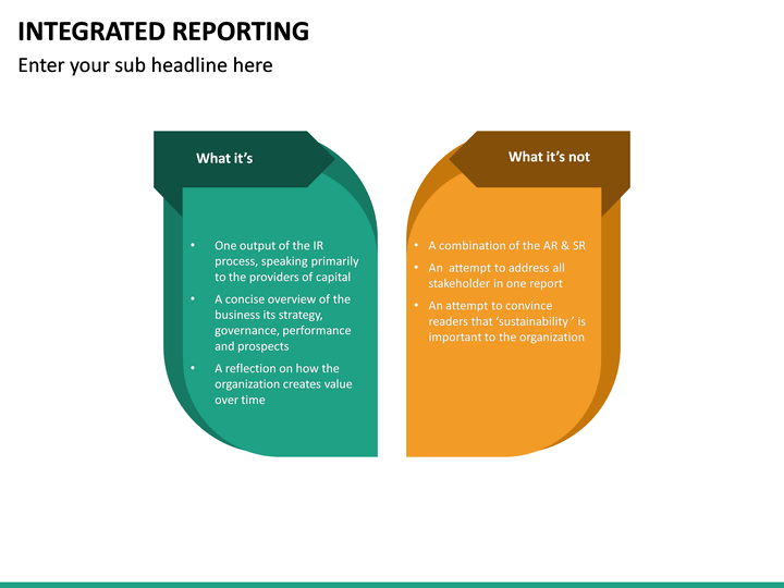 Integrated Reporting PowerPoint Template | SketchBubble