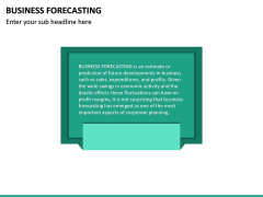 Business Forecasting PowerPoint Template | SketchBubble