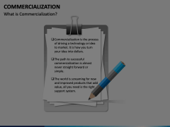 Commercialization PowerPoint and Google Slides Template - PPT Slides
