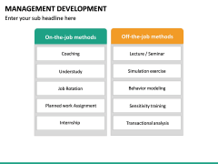 Management Development PowerPoint Template | SketchBubble