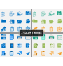 Selection Icons PowerPoint Template - PPT Slides